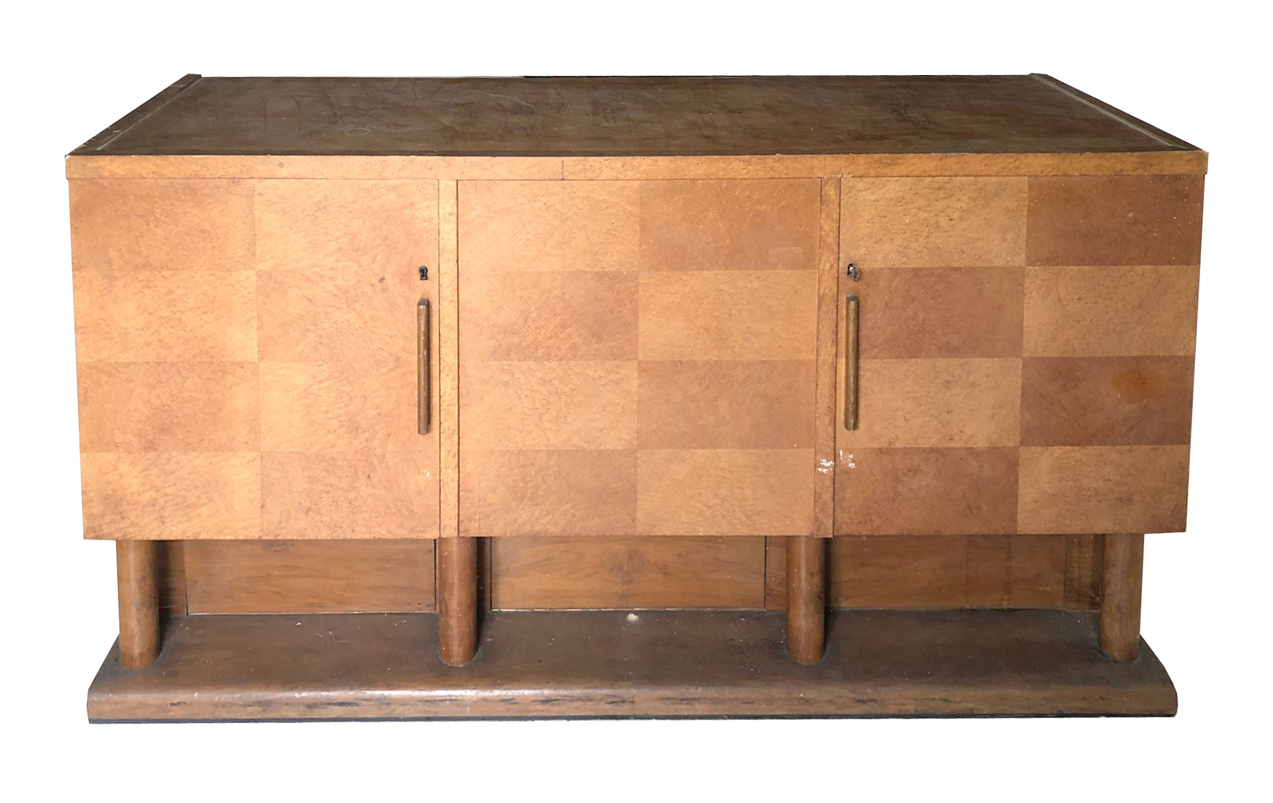 Cassettiera Art Decò Razionalista tre ante radica - Robertaebasta® Art ...