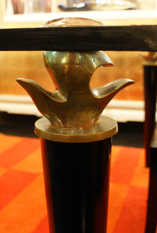 Tavolo Art Decò Bronzo quadrato - Robertaebasta® Art Gallery