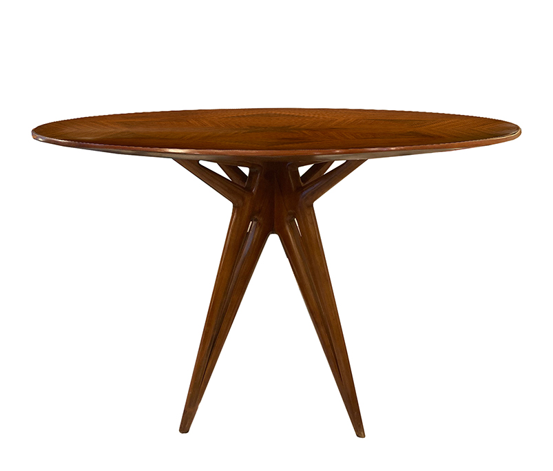 Mobili, Tavoli Ico parisi tondo palissandro - Ico parisi - Robertaebasta®