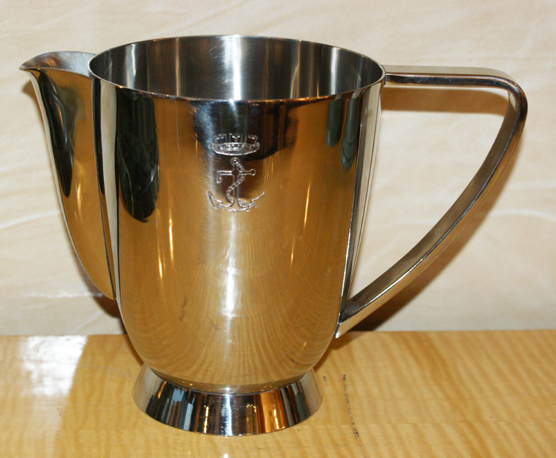 Gio ponti: Calderoni set quattro pezzi marina in argento Design ...