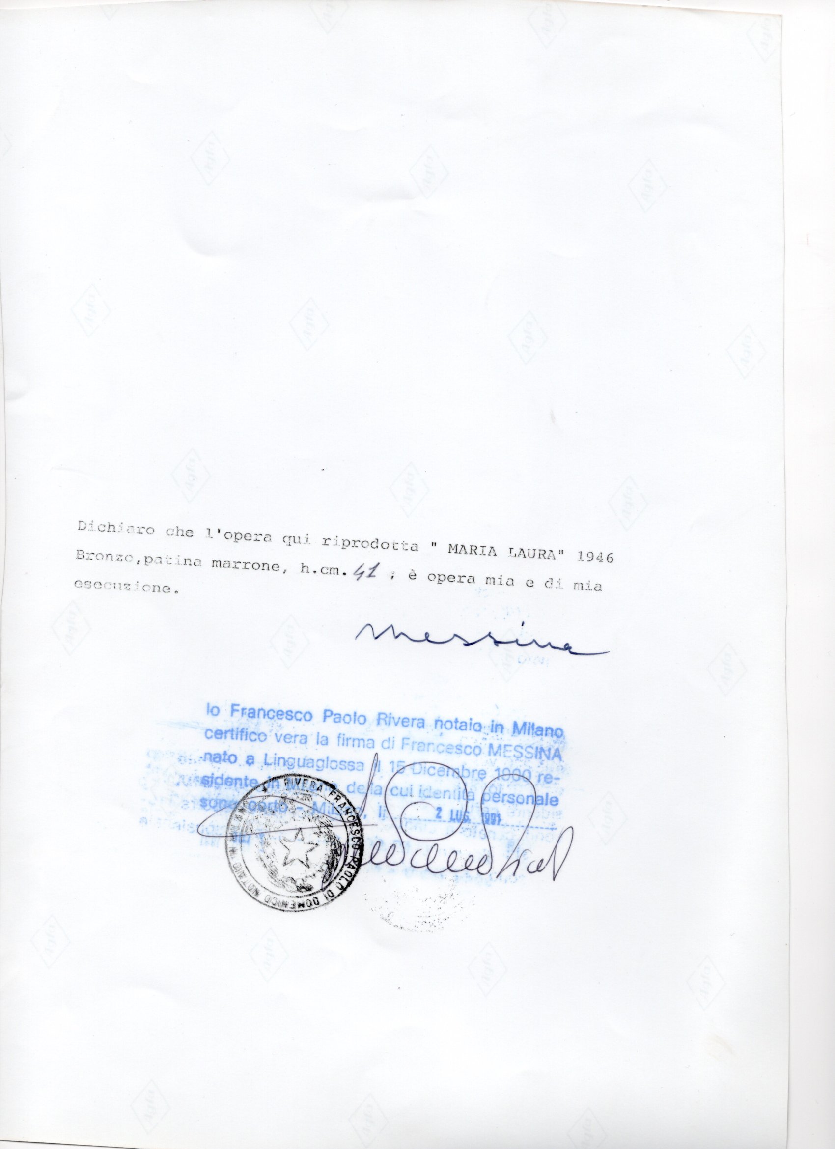 Francesco messina: Sculture Vintage Maria laura - Robertaebasta® Art ...