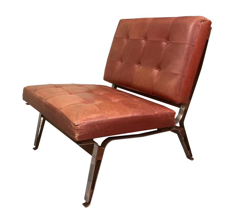 Ico parisi: Poltrona Design 856 cuoio marrone coppia - Robertaebasta ...