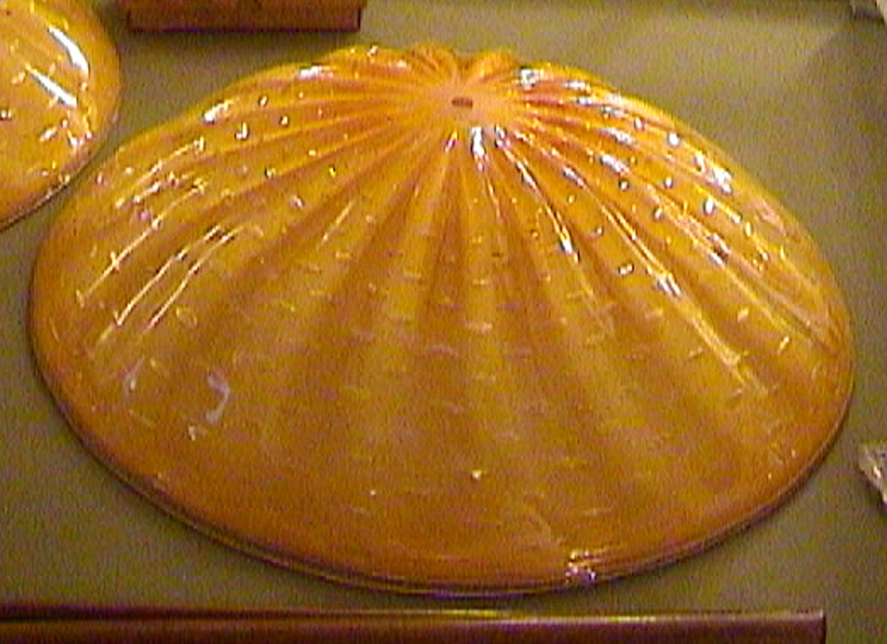 Lampadario Art Decò Ocra - Robertaebasta® Art Gallery