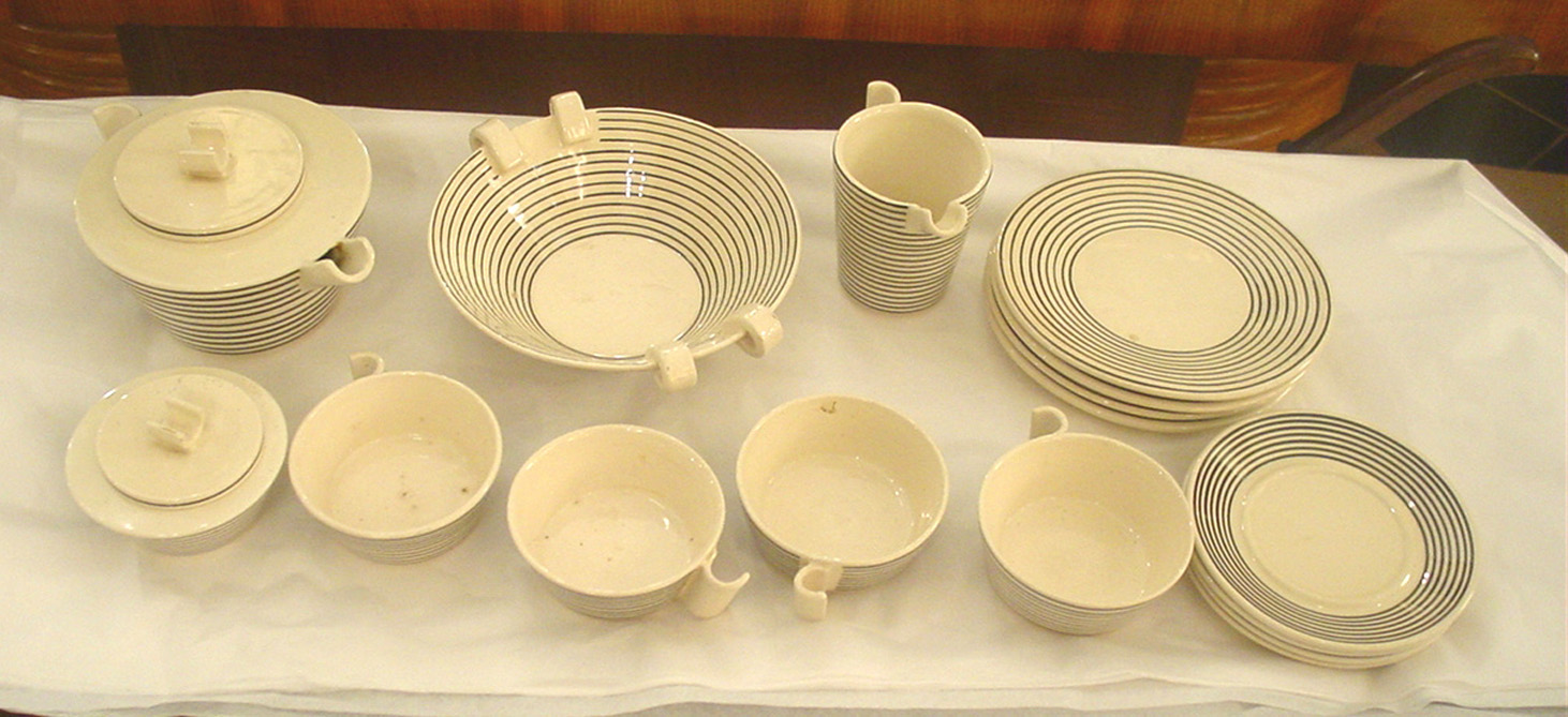 Servizio piatti Set rometti the righe Design - Robertaebasta®